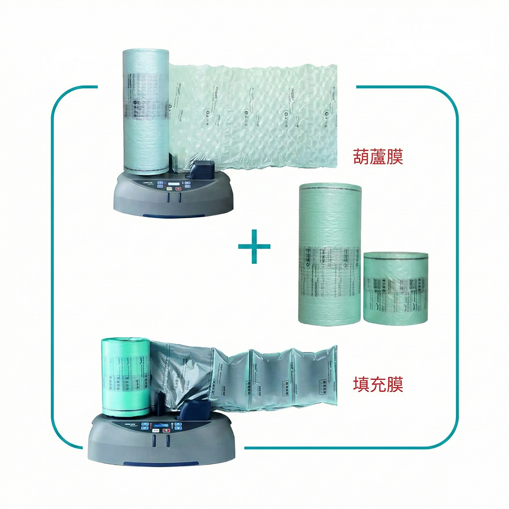 桌上型緩衝氣墊機 MINI AIR EASi 2｜體積比筆電小｜電商網拍包裝首選